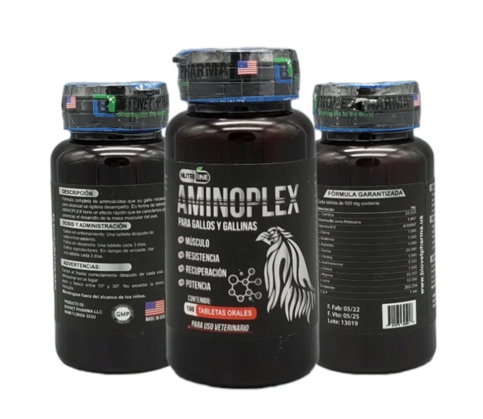 Nutri-Line Aminoplex 100 capsulas – YS Canary shop